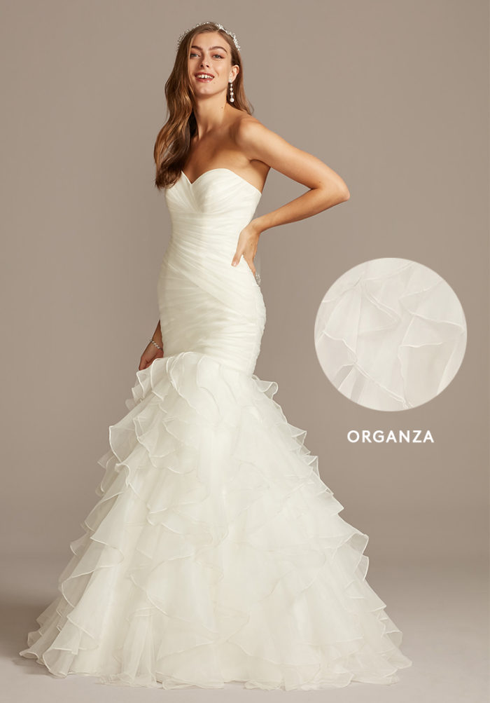 Wedding Dress Fabrics Guide | David's Bridal Blog