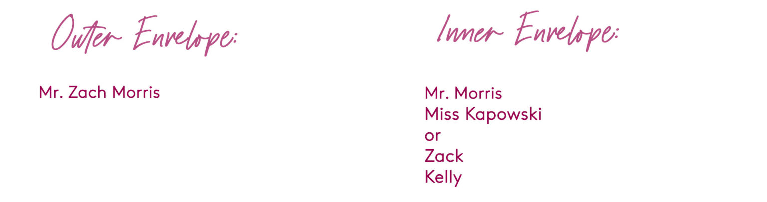 How to Address Wedding Invitations | David's Bridal Blog